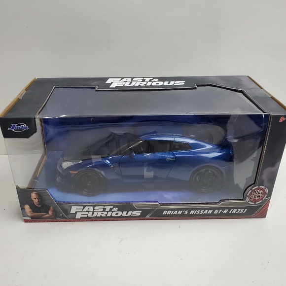 Jada | Toys | Fast Furious Brians Nissan Skyline Gtr R35 24 Scale Die ...